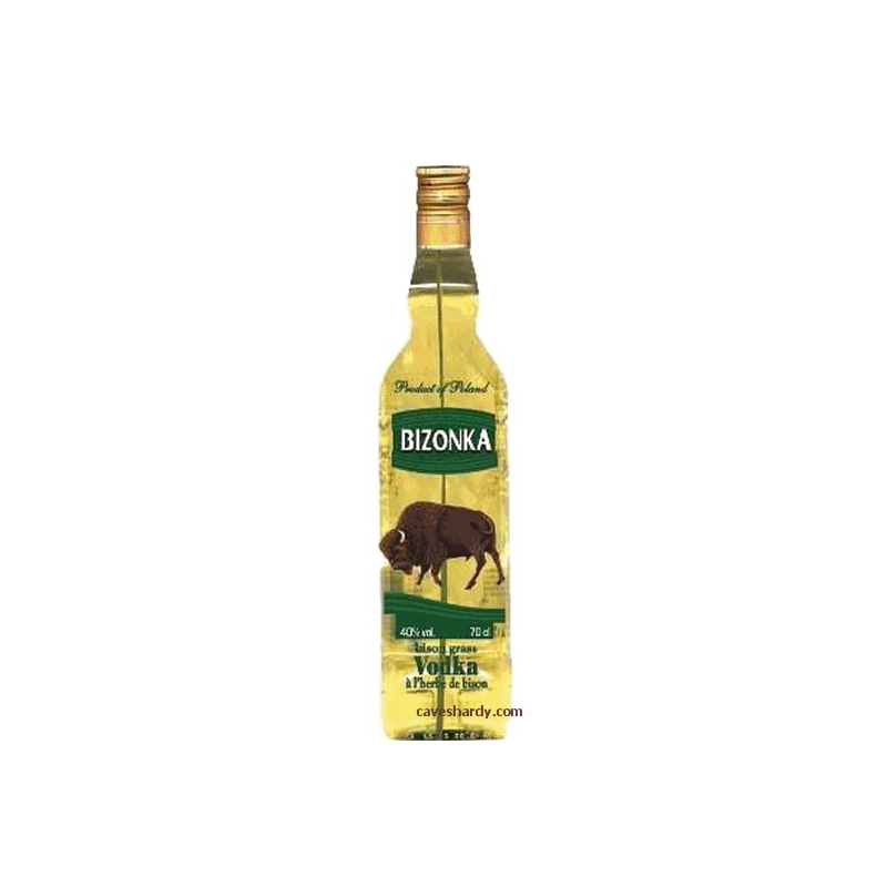Bizonka - vodka polonaise - Les Caves Du Roy - caviste - Paris