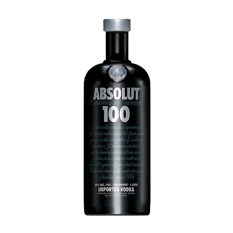 Absolut 100 - vodka suédoise - Les Caves Du Roy - caviste - Paris