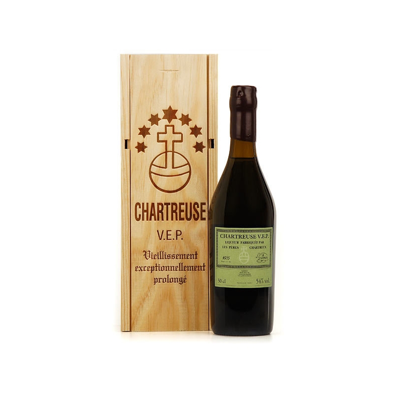 Chartreuse V.E.P. Verte 50cl Les Caves Du Roy - caviste - Paris
