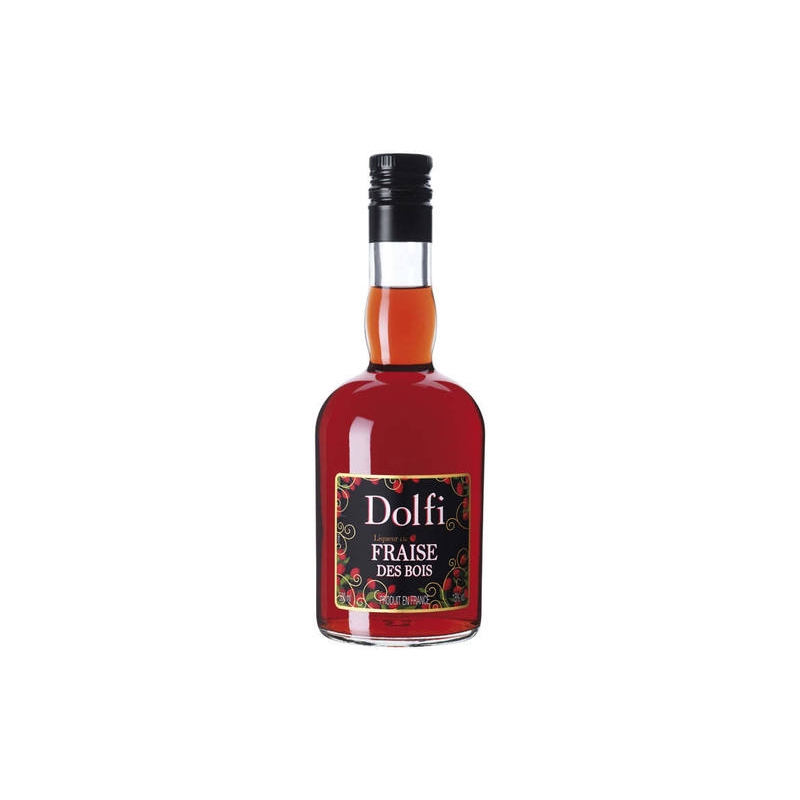 Fraise des bois - liqueur - Dolfi - Les Caves Du Roy - Paris