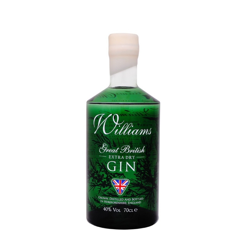 Williams extra dry gin-Les Du Roy-caviste-Paris