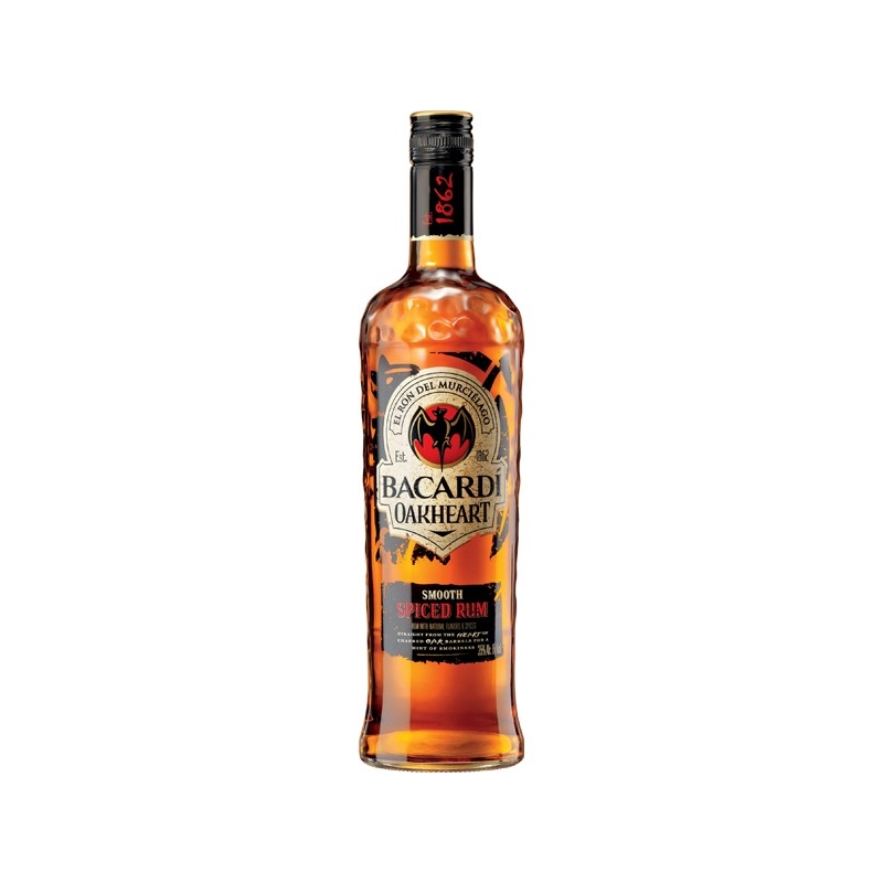 Bacardi Oakheart - Rhum Porto Rico - caviste - Paris