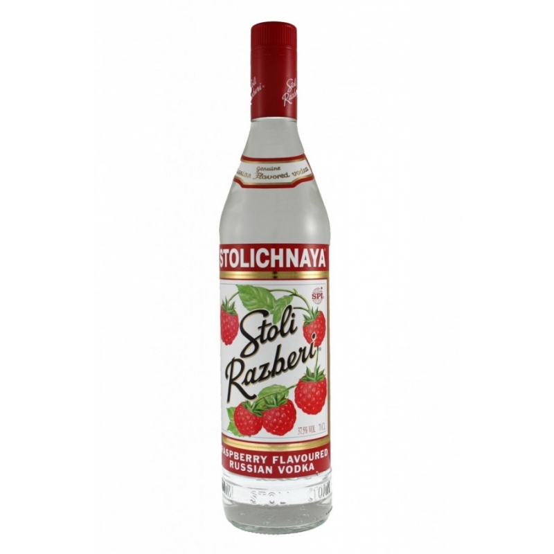 Stolichnaya Raspberry - Vodka russe - Les Caves Du Roy