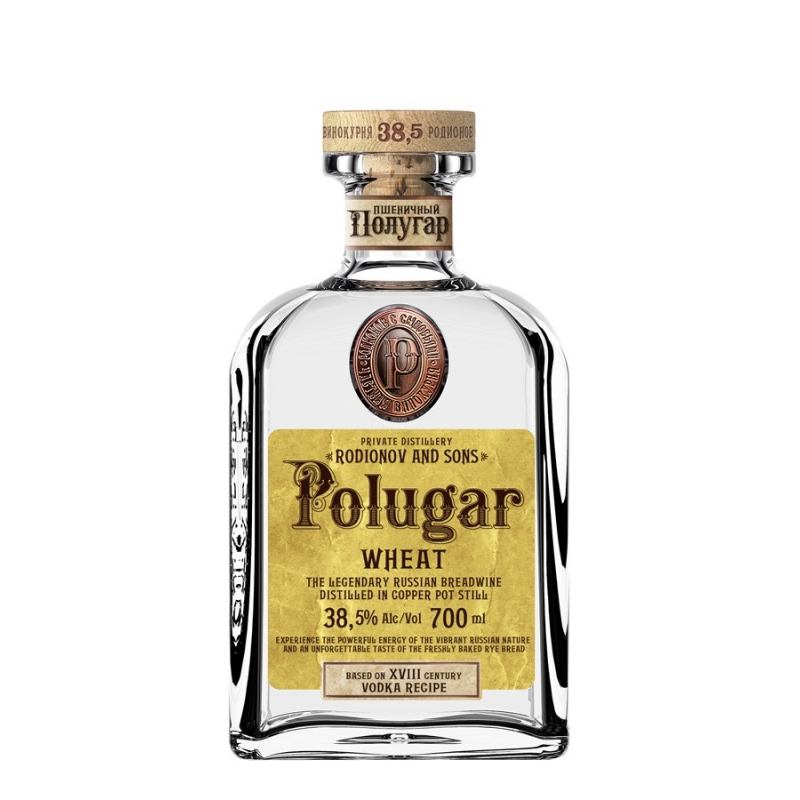 Polugar wheat - vodka polonaise - Les Caves Du Roy - caviste - Paris