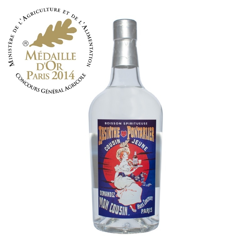 Cousin Jeune - absinthe francaise - Les Caves Du Roy - Paris