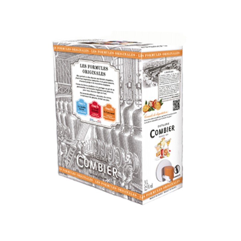 Cocktail BIB 3 litres - Combier - Liqueur Pure Folie - Les Caves Du Roy