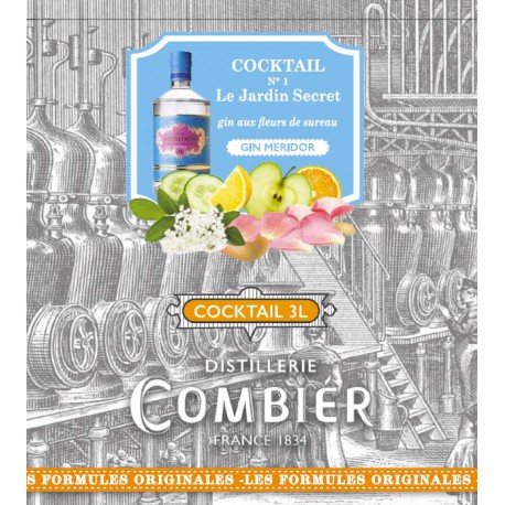 Cocktail BIB 3 litres - Combier - Gin Meridor - Les Caves Du Roy