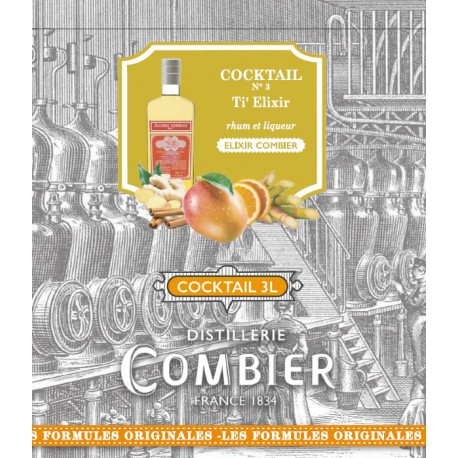 Cocktail BIB 3 litres - Combier - Liqueur Elixir - Les Caves Du Roy