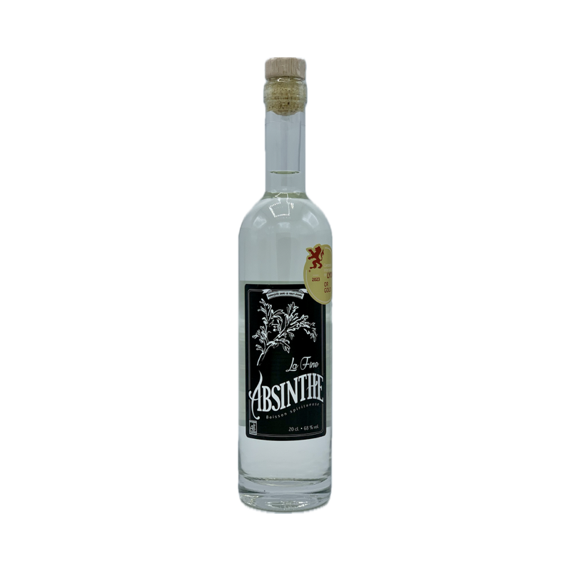 La Fine - distillerie Bourgeois - absinthe bio - Les Caves Du Roy
