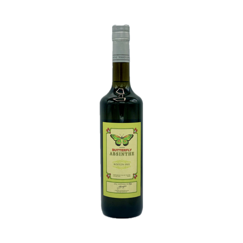 Butterfly 70cl - absinthe suisse - Les Caves Du Roy - caviste - Paris