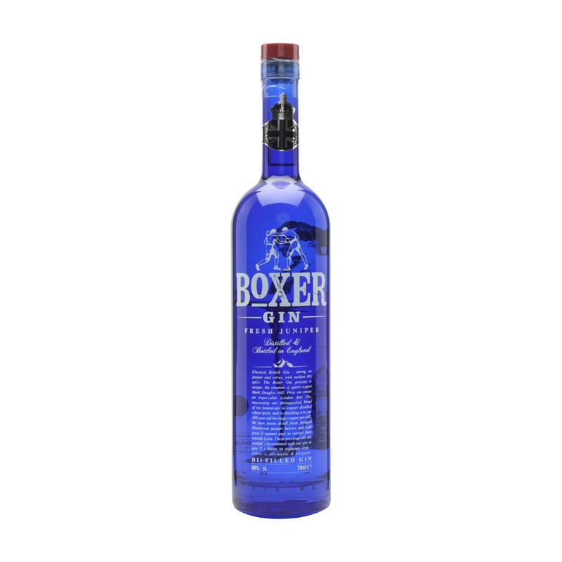 Boxer gin - London dry gin - Les Caves Du Roy - caviste - Paris